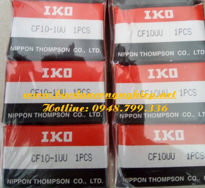 VÒNG BI-BẠC ĐẠN-CF10-1-UU - IKO - HOTLINE: 0948.799.336